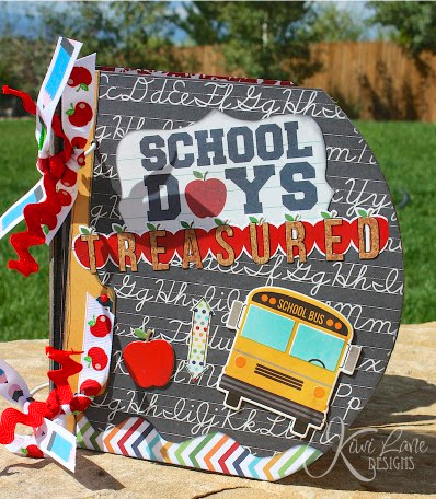 Scraps of Mine: My last Kiwi Project - Mini School Album