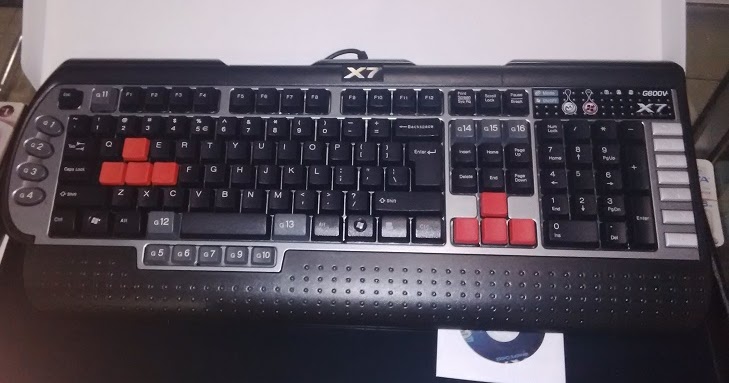 Spesifikasi Keyboard Khusus Gaming dari A4teech X7 800 ~ Informasi Gadget