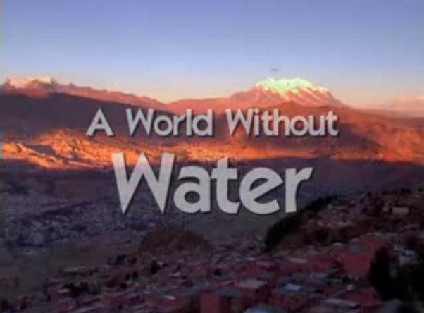 MY WATER, MALAYSIAN WATER: A WORLD WITHOUT WATER-VIDEO
