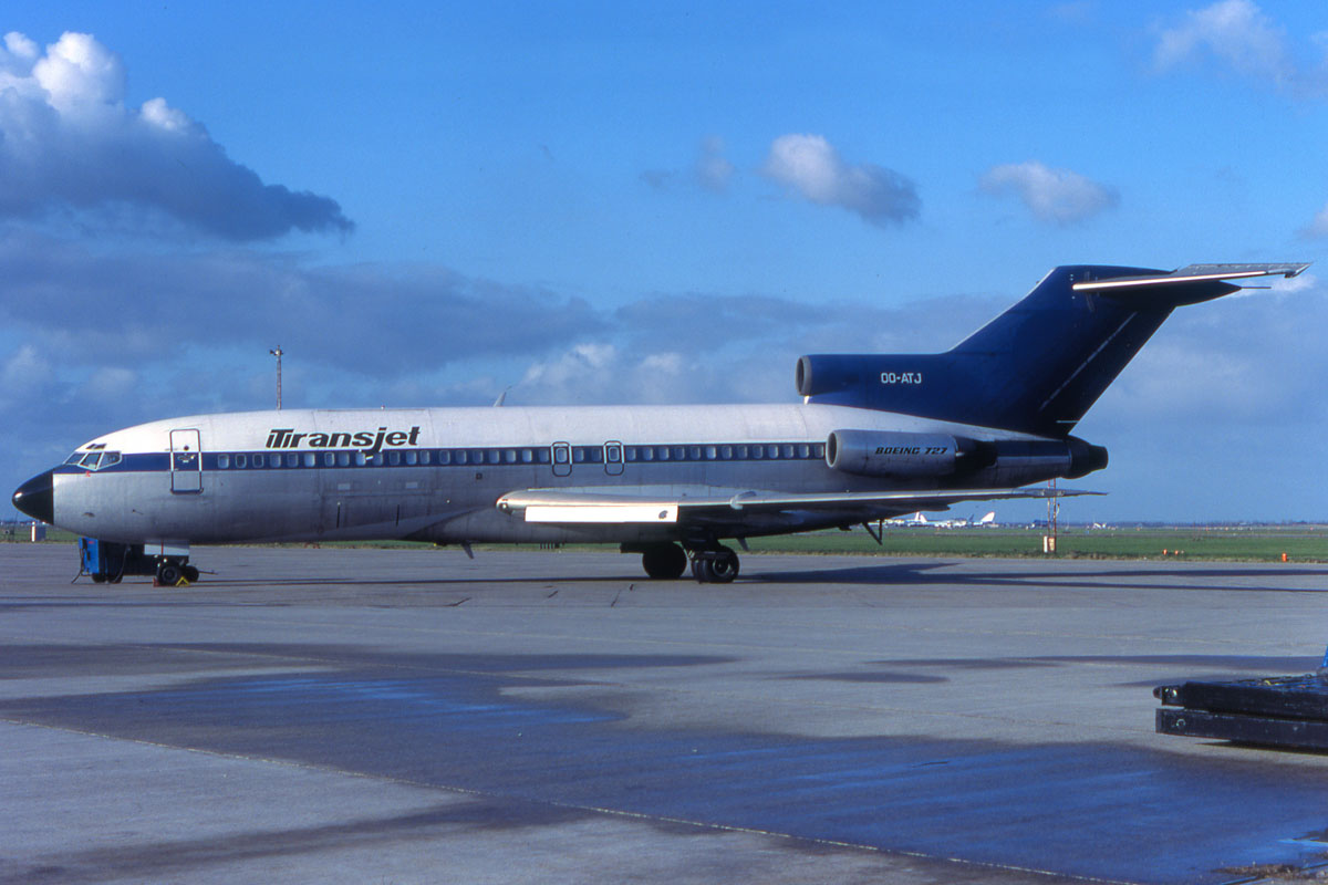 PlaneSpotters Slide-Collections: Transjet B721 OO-ATJ