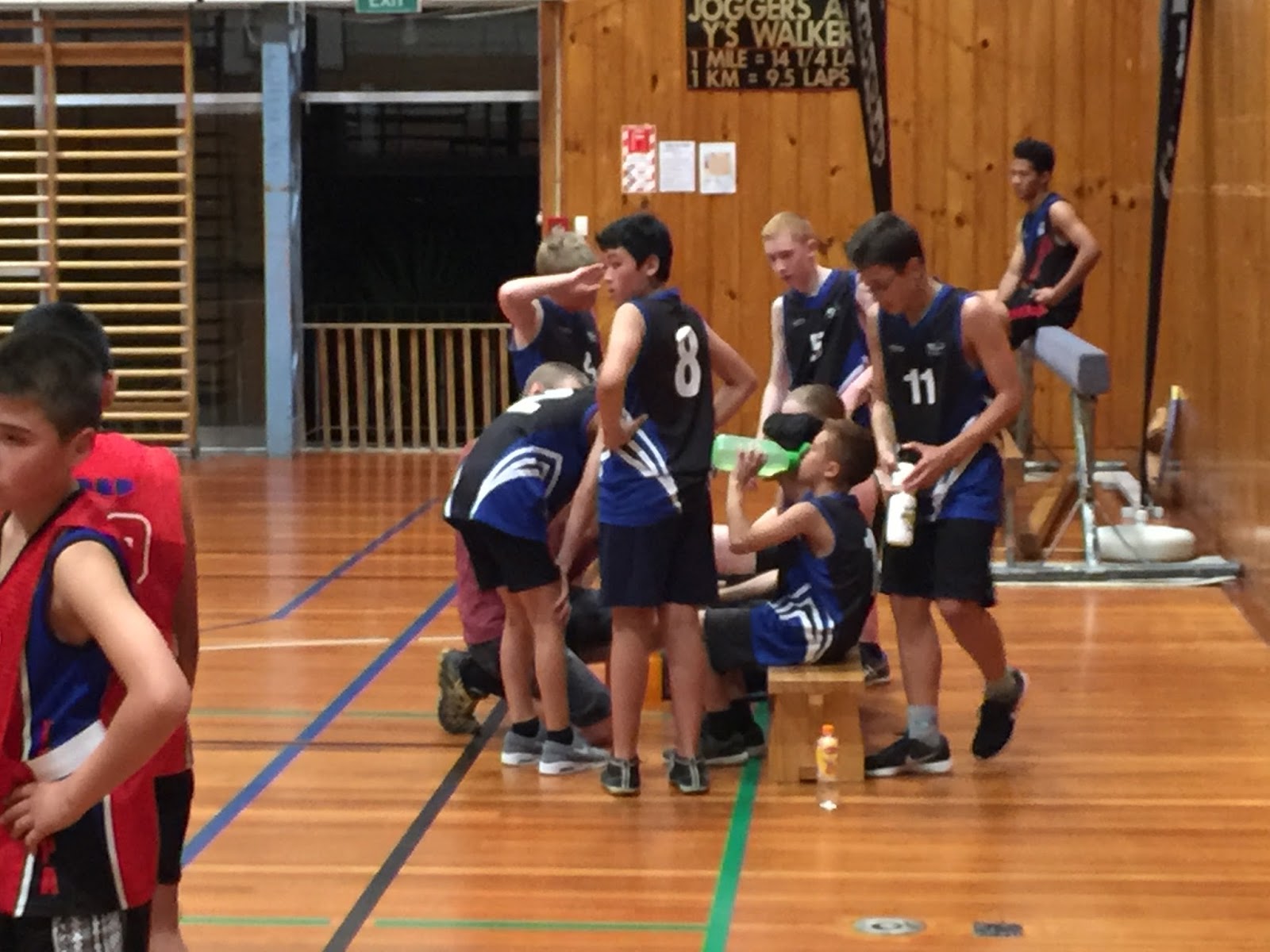 Puketaha School Photo A Day: First Ever Puketaha Basketball Team