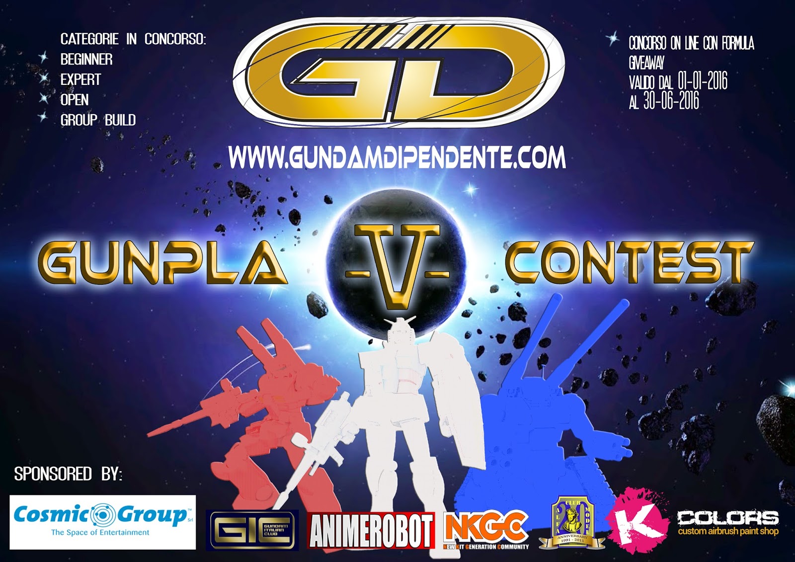 Gundam Dipendente: GUNDAM DIPENDENTE CONTEST : GUNPLA CONTEST V