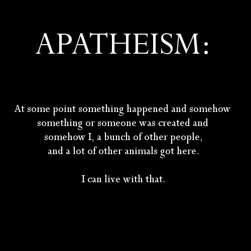 An Apatheist