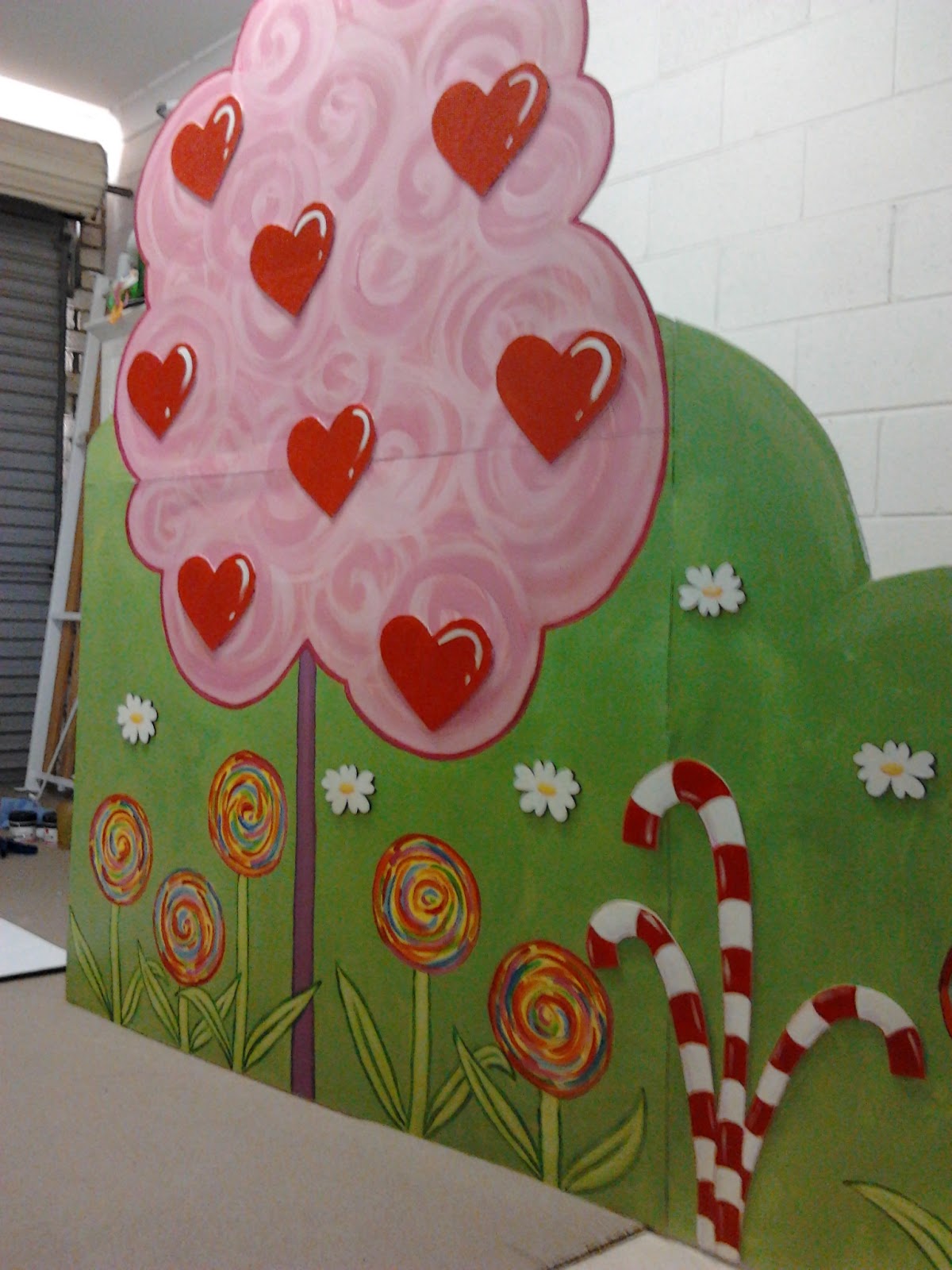 Hank & Petal : Candy Land stage prop, part 2