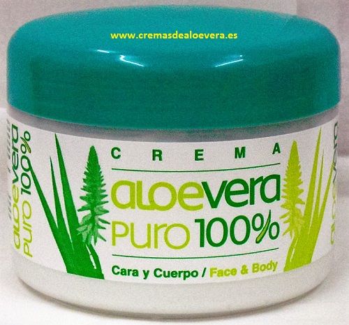 Crema de aloe vera puro