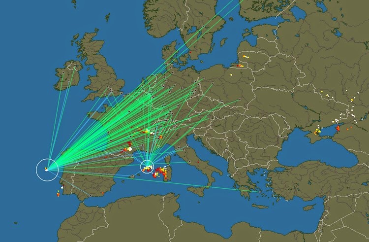 Lightningmaps Blitzortung