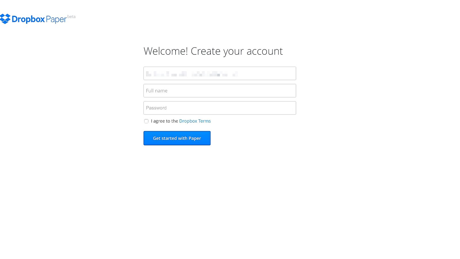 Drop Box Sign Up - Box Choices