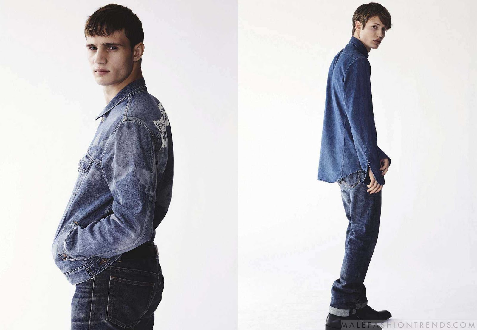 Ocho top models nos demuestran como se lleva el denim para GQ Australia