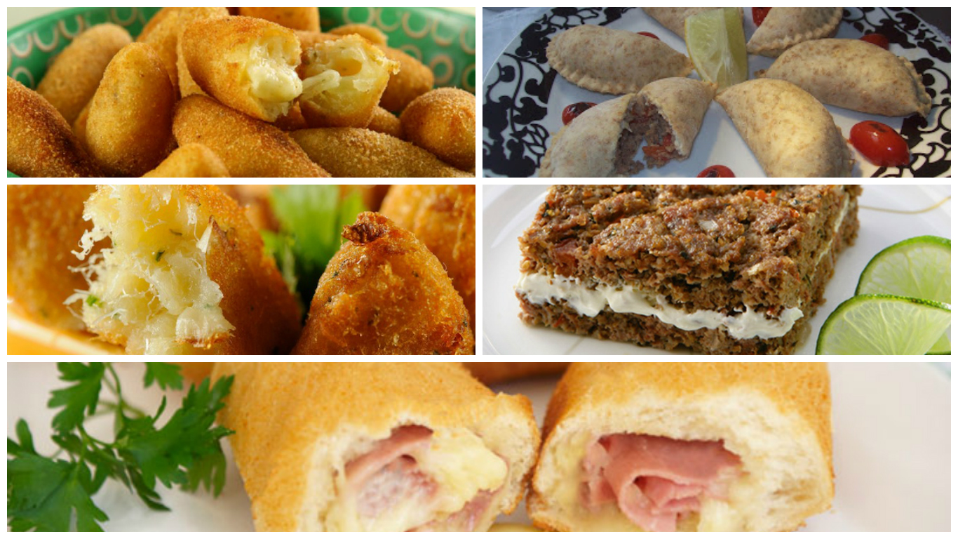 Papo de Mulher: 5 Receitas de Salgados