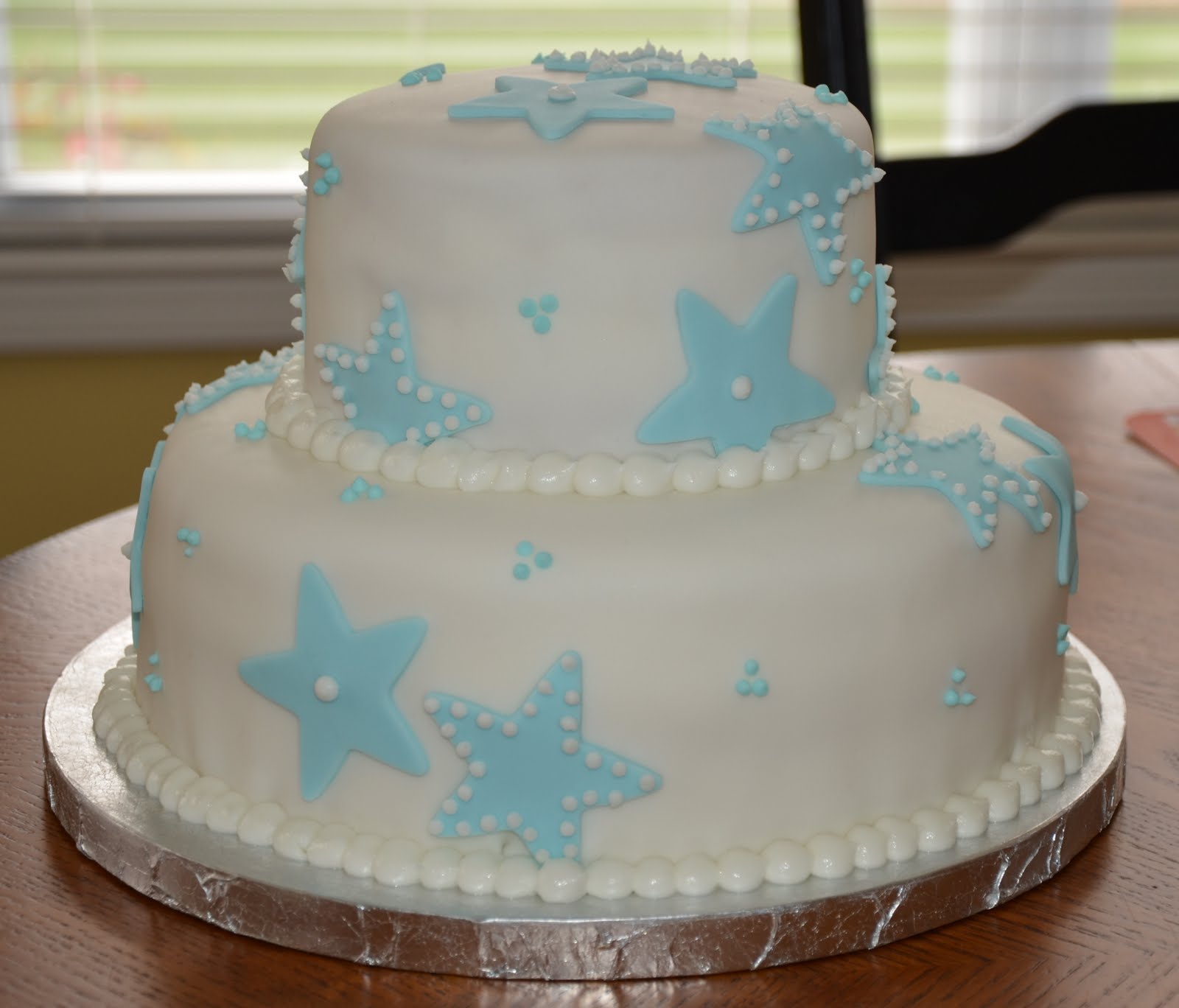 Summer Sweet Shoppe: Baby Dedication Cake