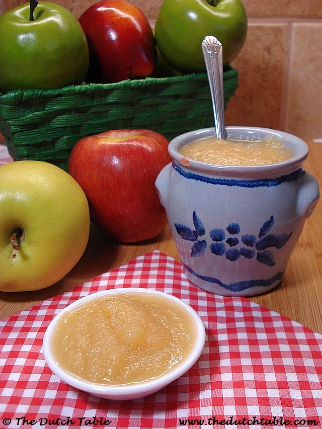 The Dutch Table: Appelmoes