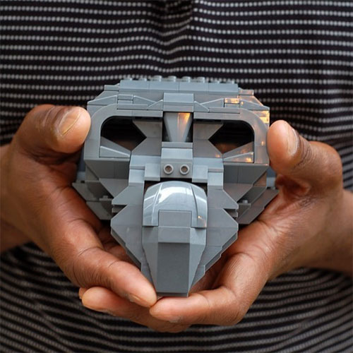 My Owl Barn: Barn Owl Sculpture Made With 50,000 Lego Pieces