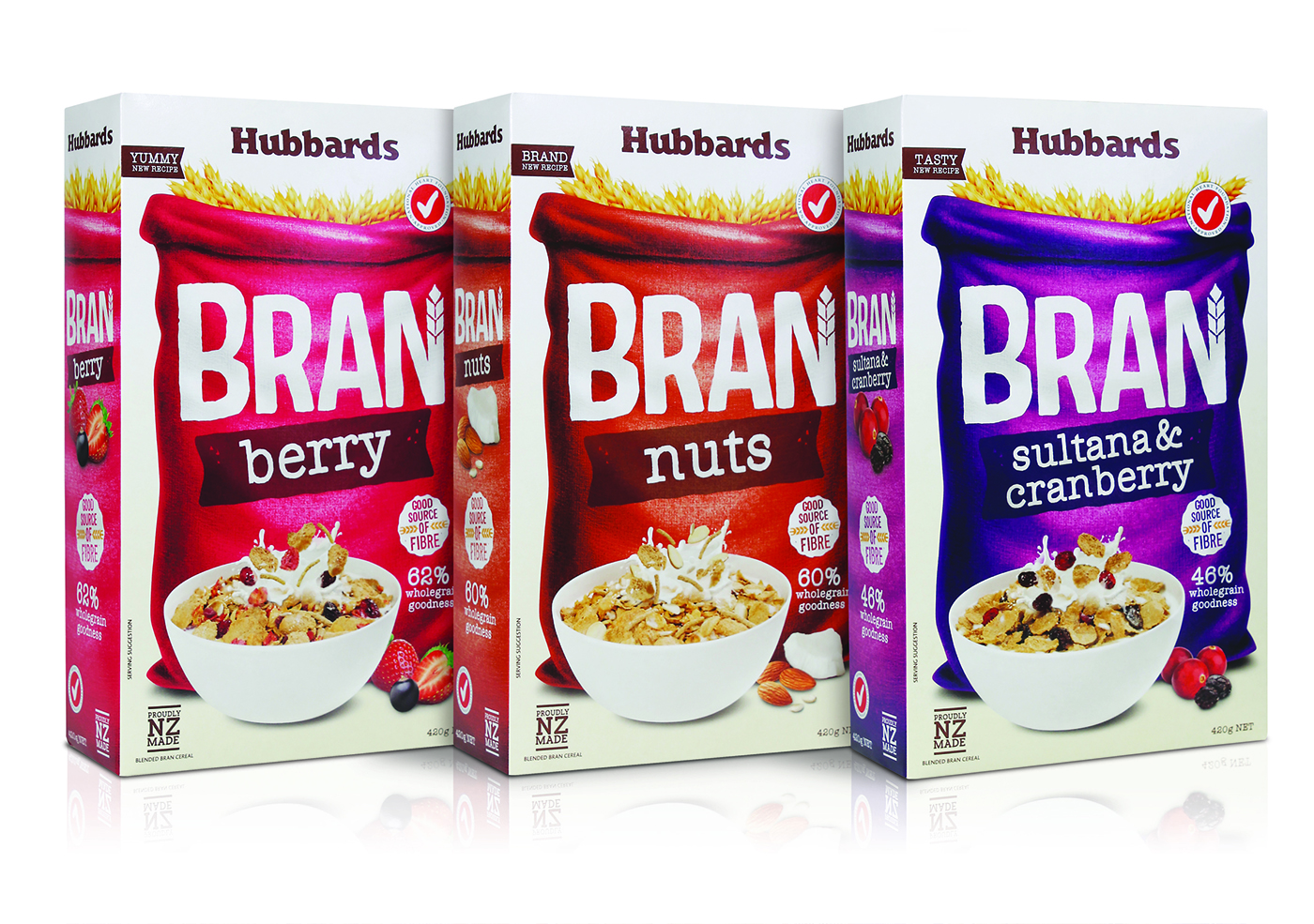 Hubbards Bran Cereal (Redesigned) on Packaging of the World - Creative ...