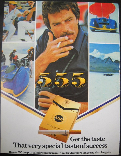 IKA14- Iklan Djadoel Rokok 555 ( 6 Lembar ) | Barang Antik Klasik