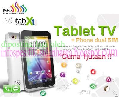 Harga IMO X-One PC Tablet Terbaru 2012 | Info Harga dan Spesifikasi