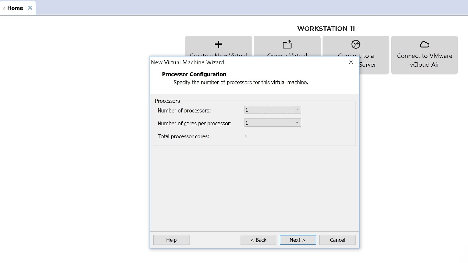 Vmware workstation number of cores per processor - blocksloced