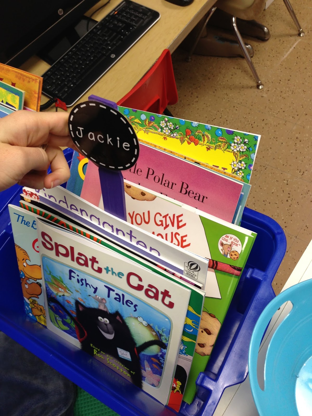 Classroom Library Sticks - Be Organized - A Spoonful of Learning