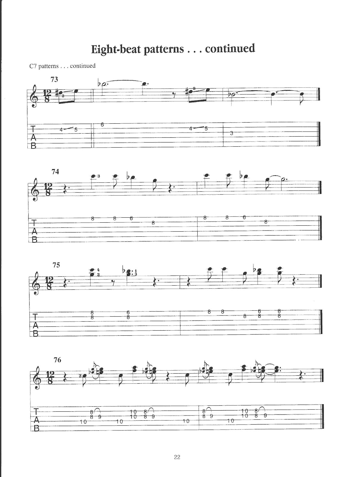 Phoe Aye: 101 Bad to the Bone Blues Guitar Rhythm Patterns - by Larry ...