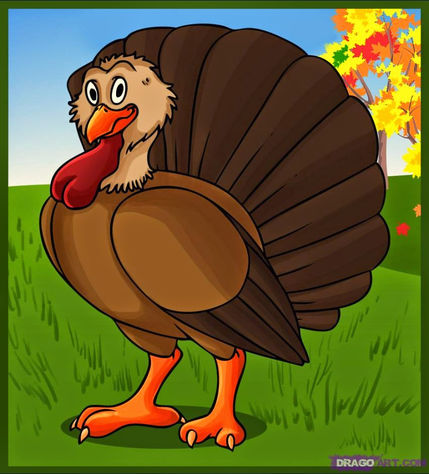 Turkey Fan Clip Art