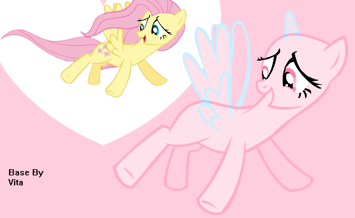 Mlp bases de Toda Clase: Base 3 Fluttershy Flying By Vita