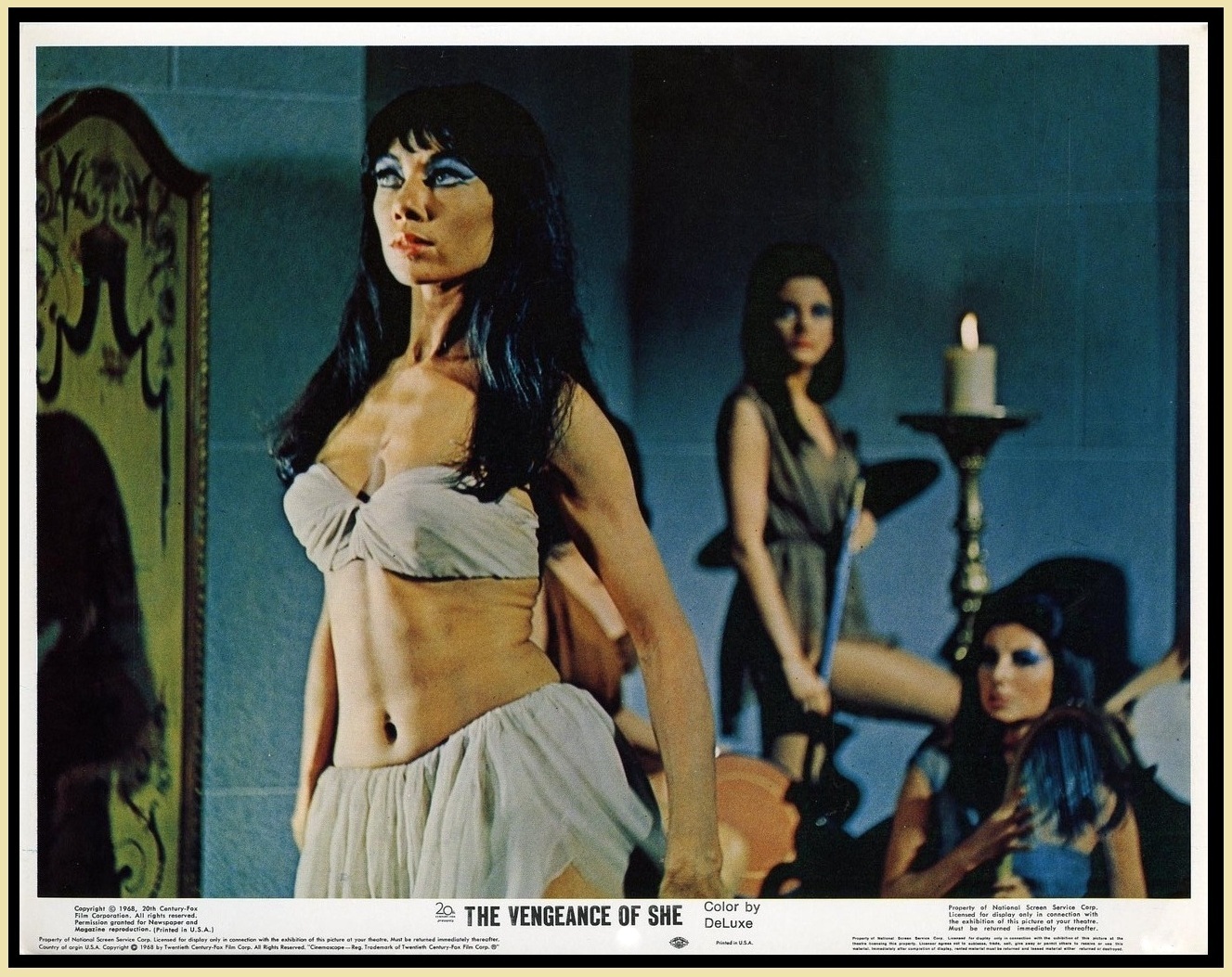 The Black Box Club: HAMMER FILMS PRODUCTIONS: THE VENGEANCE OF SHE: OLINKA BEROVA JOHN RICHARDSON