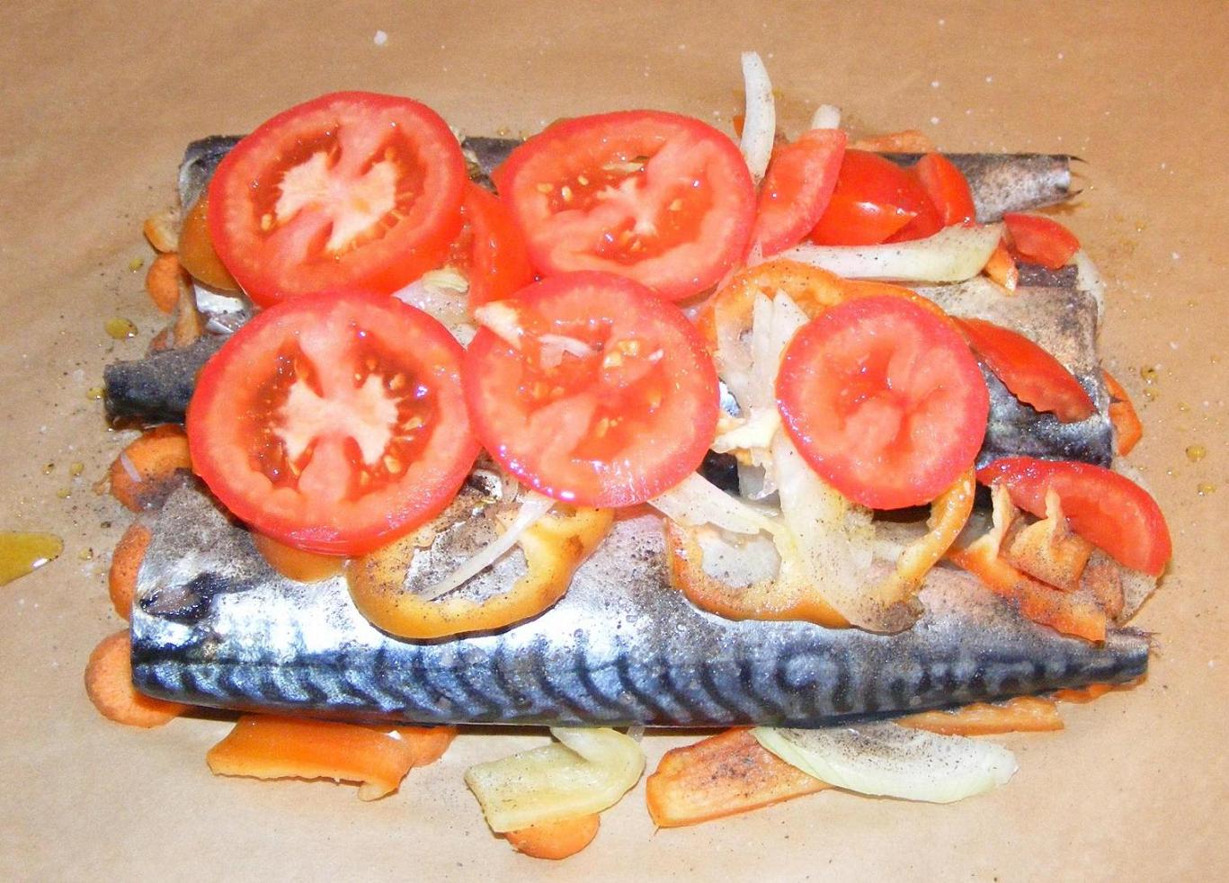 Macrou cu legume la cuptor | Preparatedevis.ro