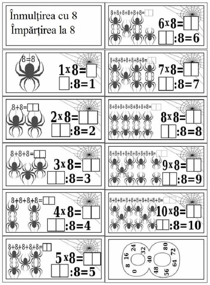 EDUCATIA CONTEAZA : INMULTIREA SI IMPARTIREA CIFERELOR