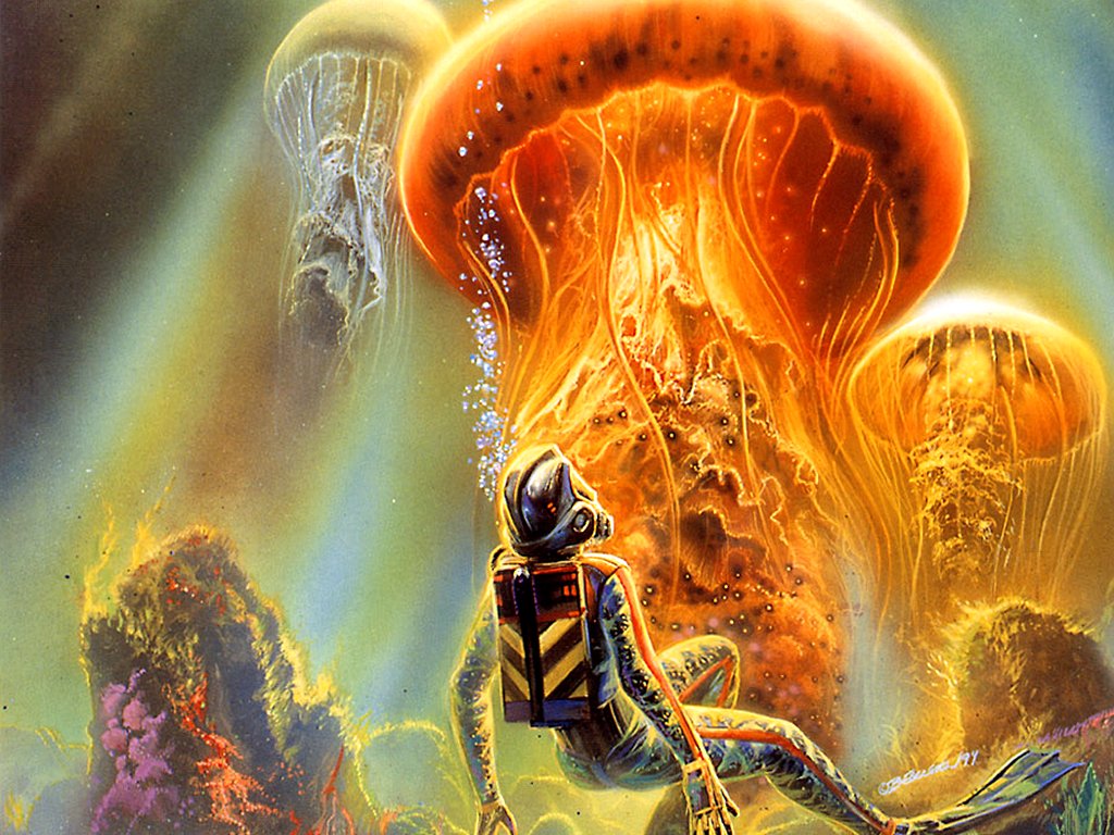 Lyssa humana: Art: Bob Eggleton