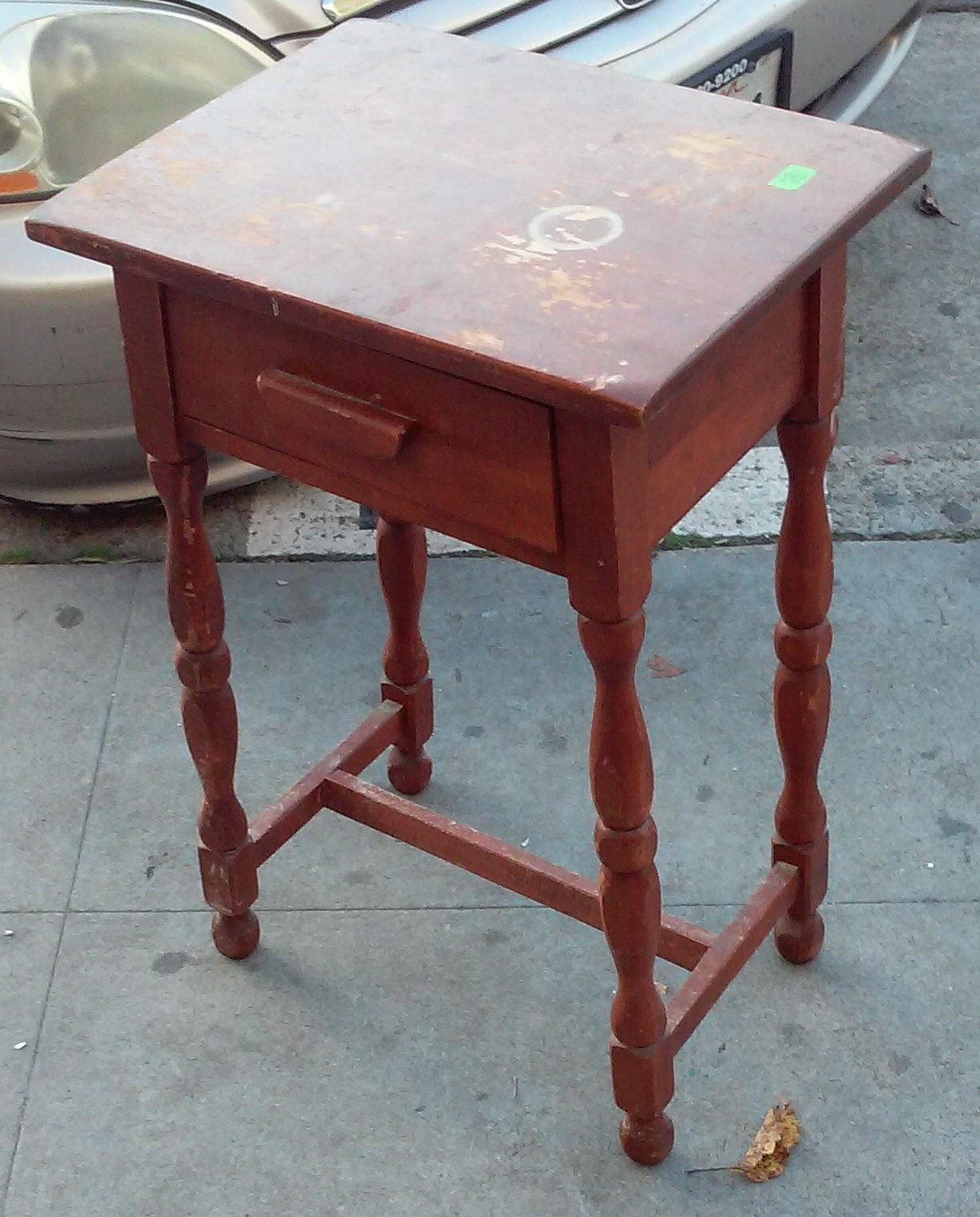 UHURU FURNITURE & COLLECTIBLES: SOLD #8890 Colonial Maple 18" x 28 ...