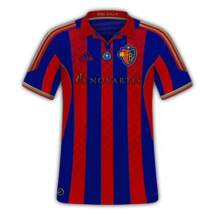 Kitsporholly: FC Basel home kit.