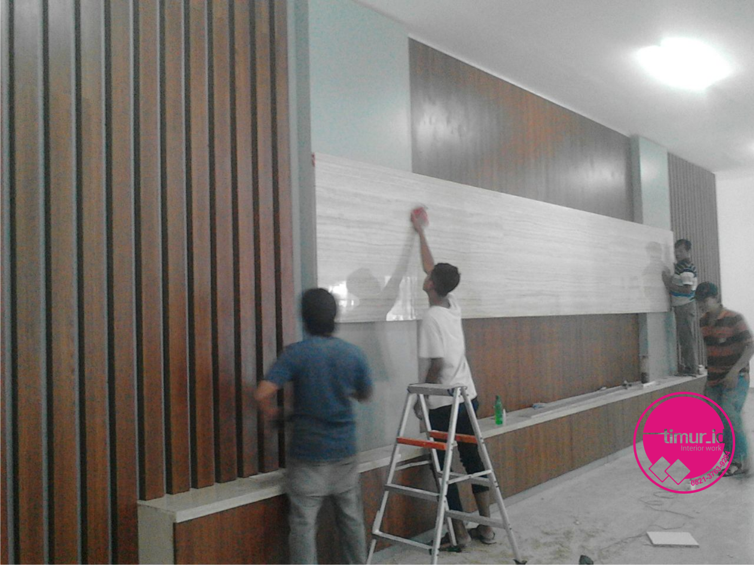 TukangMebelHPL || Interior Design booth pameran, kitchen set solo,Tv ...