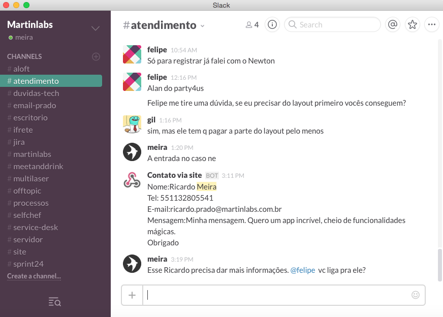 Martin.labs Blog: Slack - O que é e formas de usar