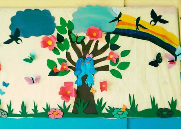 Profª: Ivani Ferreira: Mural da primavera!!!