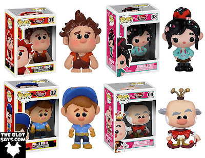 The Blot Says...: Wreck-It Ralph Pop! Disney Vinyl Figures by Funko