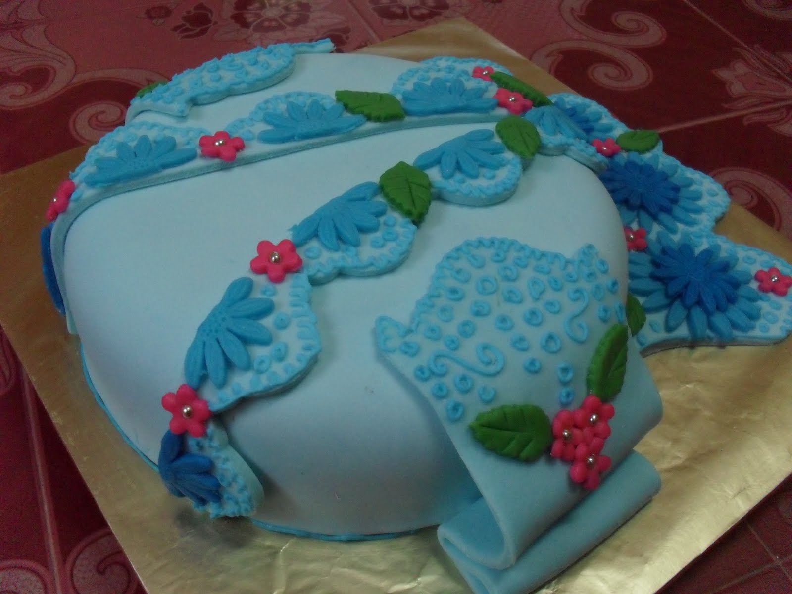 ..:Anissya Cakes:..: kek kebaya biru