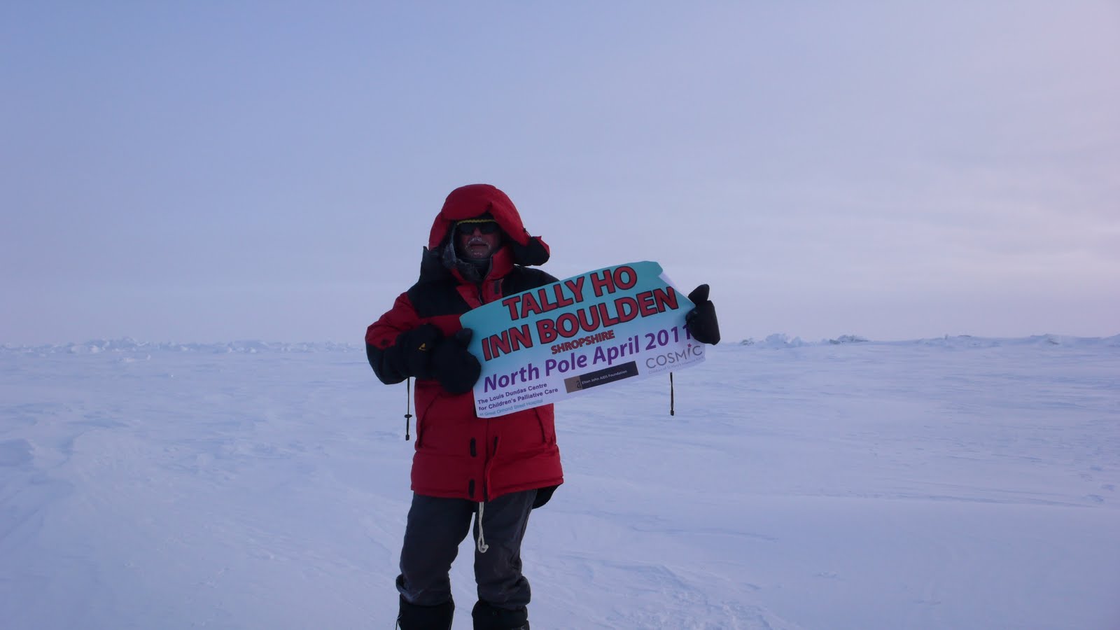 Johnny Bergius' North Pole Attempt 2011