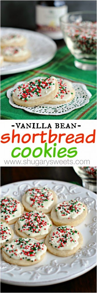Recipes For You: Vanilla Bean Shortbread Cookies