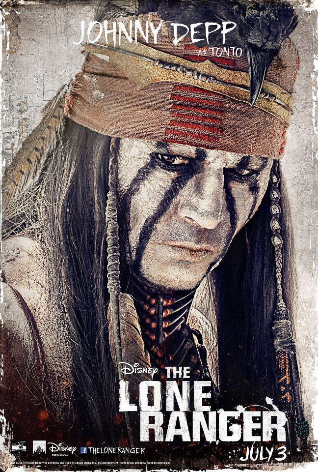 6 New Character Posters From Disney's The Lone Ranger ~ Kernel's Corner