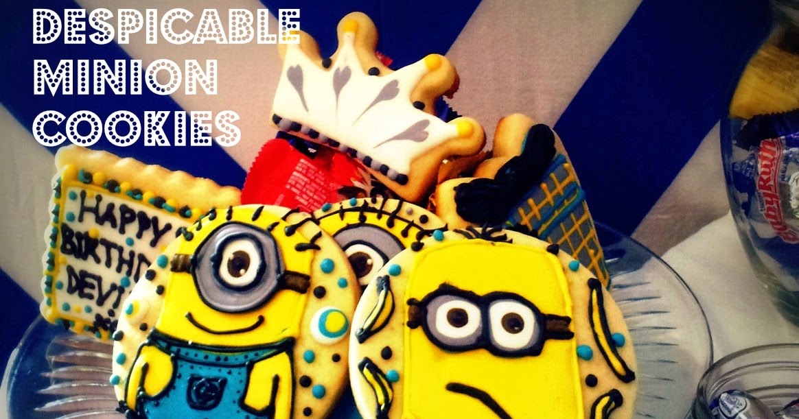 Feeding My Addiction: Slightly Despicable Minion Cookies