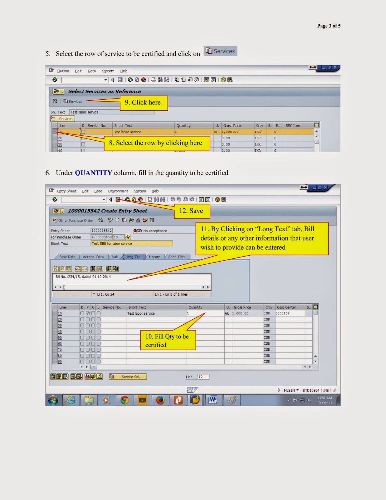 SAP PM, MM module tips for BSNL ERP End users: End user manual for ...