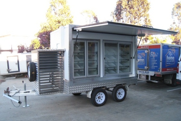 Portable Mini Mobile Kitchen Trailers