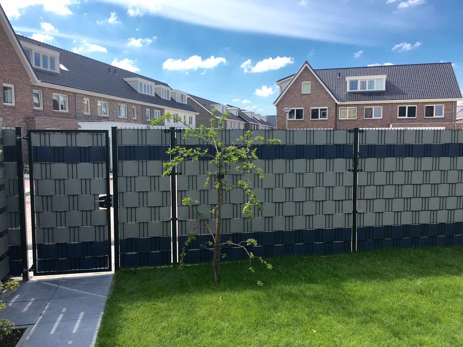 Gipea Easy Fix wind en zicht-bescherming poort & Staafmat schutting: 2018