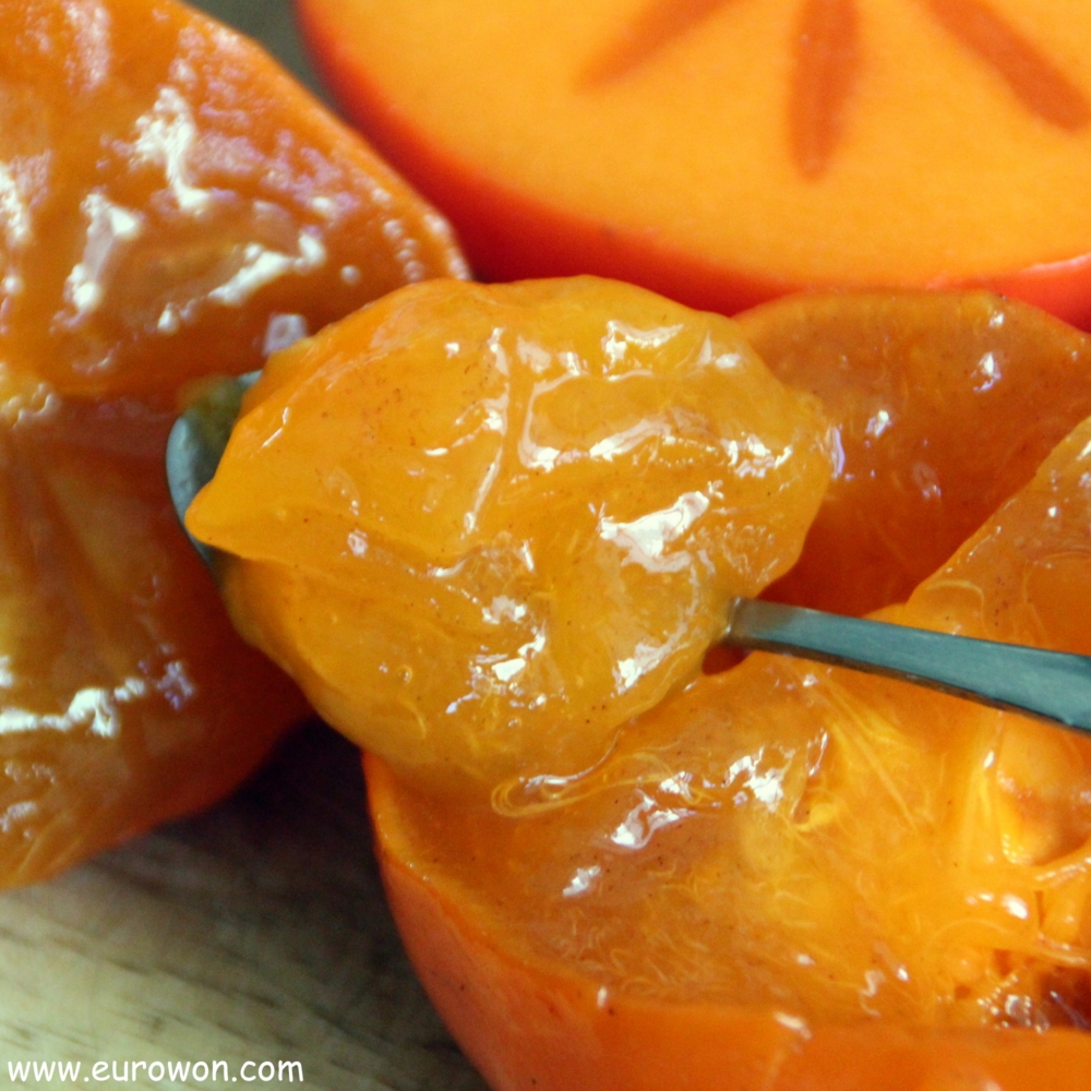 Caquis blandos, mi fruta favorita del otoño [Eurowon]