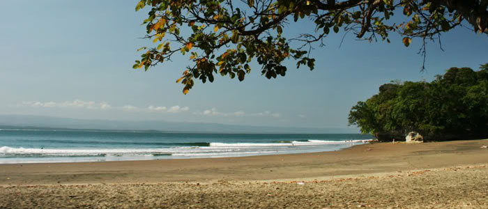 Batu Karas Beach, favorite surf spot in Pangandaran