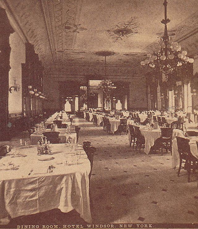 26 Amazing Photos That Show Dining Halls of American Hotels in the ...