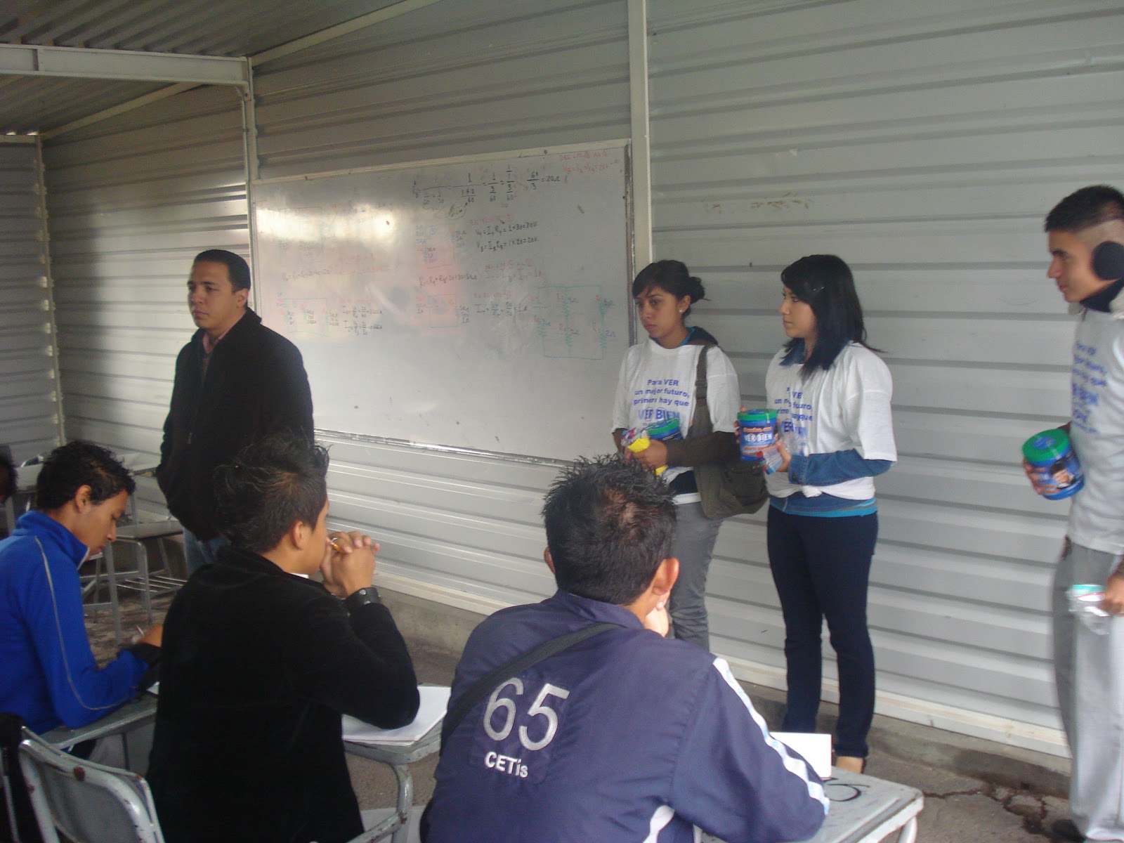 cetis 65: Campaña "Ver bien para aprender mejor"