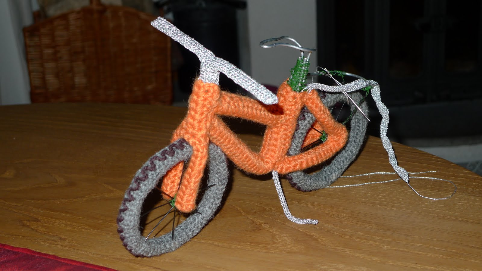 Things I love to make: The art of crocheting a bike