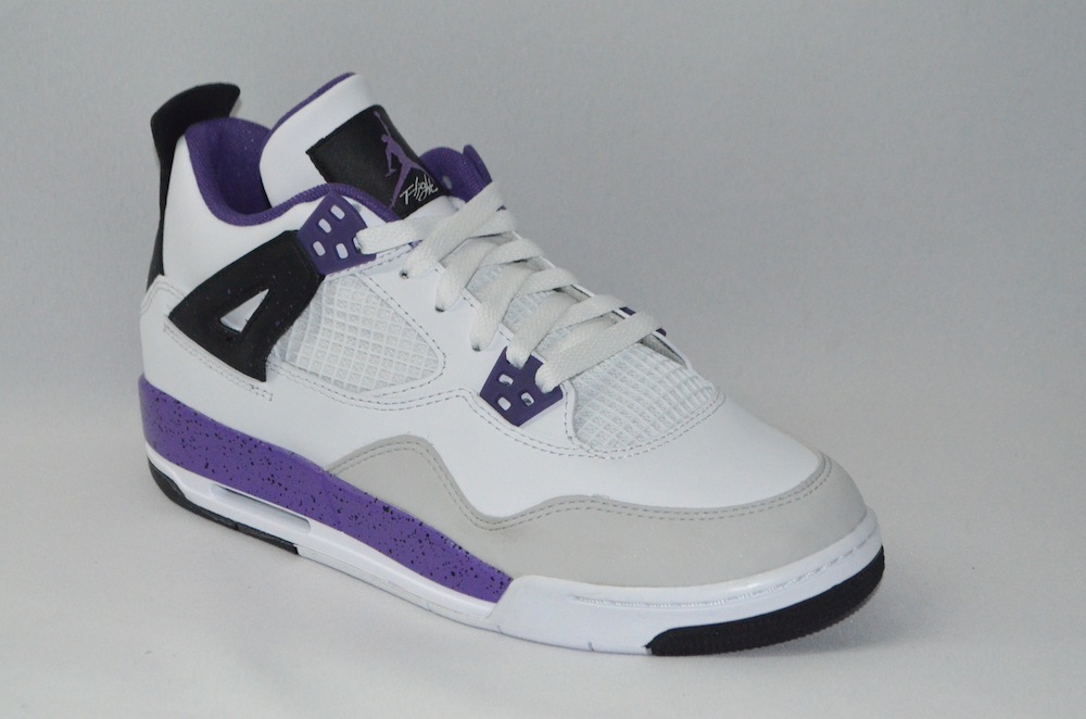 CC: Girls Air Jordan 4 Retro (GS) "Ultraviolet" 487724-108