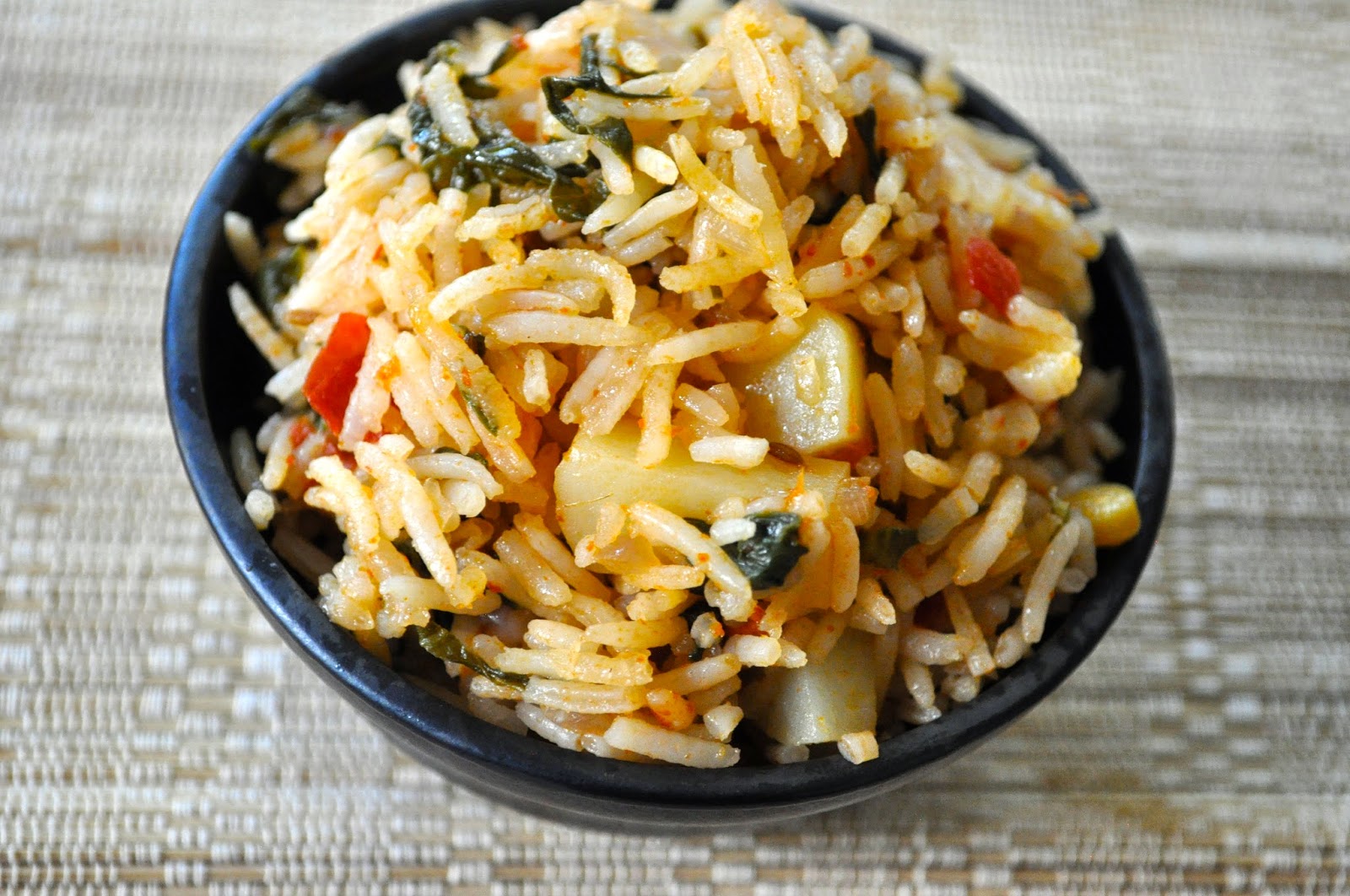 Cooking with Meena: One-pot Tomato Rice – perfect for a busy day