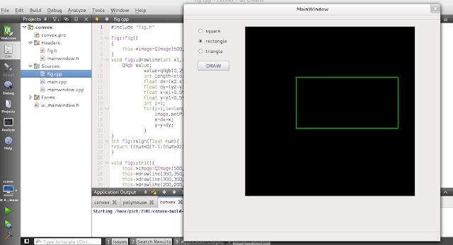 Programing Wonders Polygontrianglerectangle And Square Drawing In C 7722